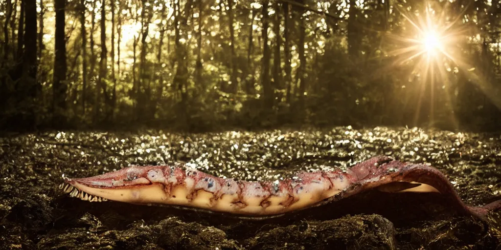 a highly detailed giant squid god floating in the | Stable Diffusion ...