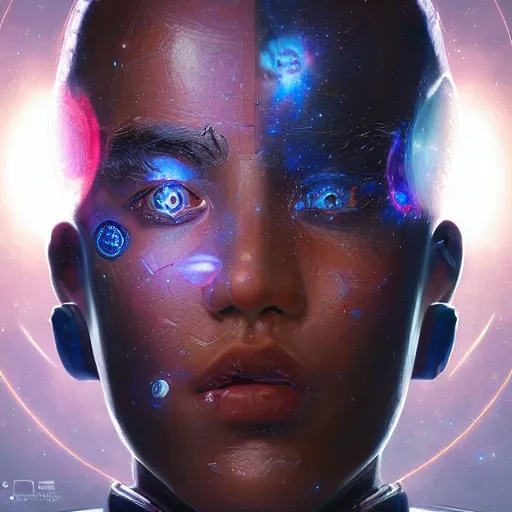 Intricate five star Space void portrait by Tooth Wu | Stable Diffusion ...