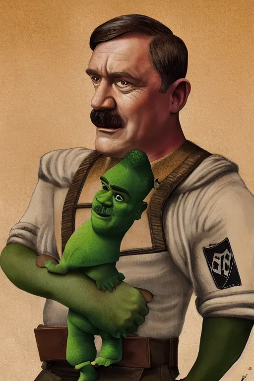 Shrek X Hitler