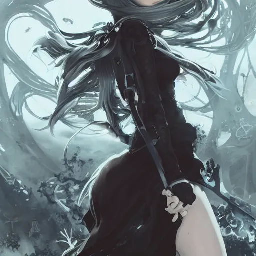 highly detailed portrait of a pretty necromancer lady | Stable ...