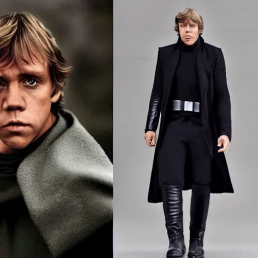 a fashion photoshoot starring luke skywalker, vogue, | Stable Diffusion ...