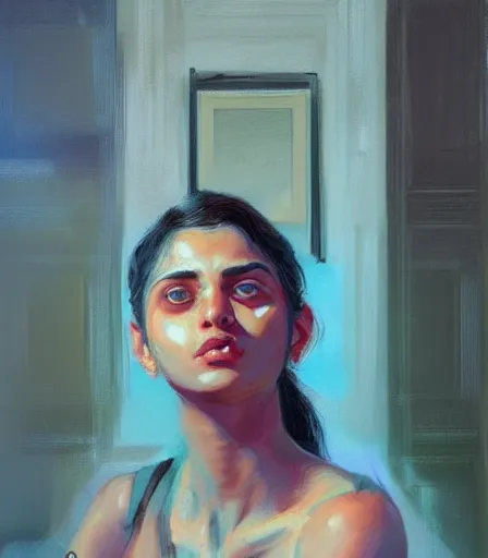 waiting. art by salman toor. faithfully depicted | Stable Diffusion | OpenArt