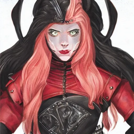 ((intimidating)) portrait commission of a D&D | Stable Diffusion | OpenArt