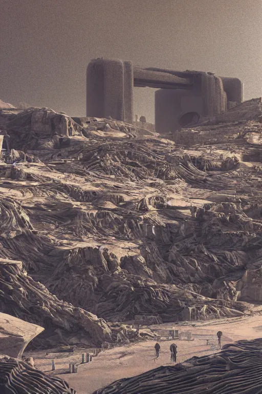 cinematic scene of small research lab of brutalist | Stable Diffusion ...