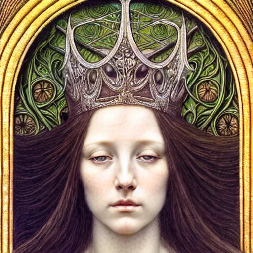 detailed realistic beautiful young medieval queen face | Stable ...