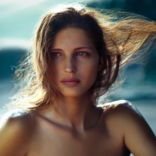 portrait of a stunningly beautiful alluring and | Stable Diffusion ...