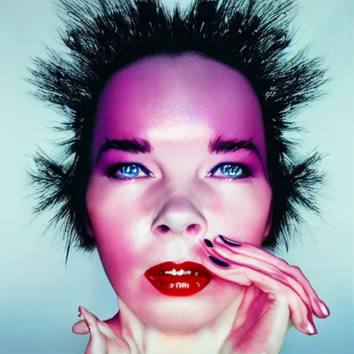 bjork album covers | Stable Diffusion