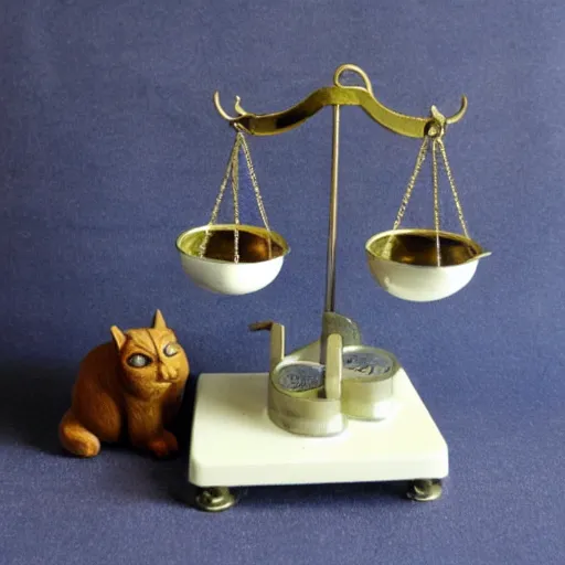set of balance scales with weights, libra, weighing | Stable Diffusion ...