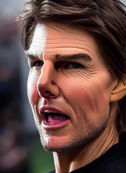close-up photography of someone wearing Tom Cruise's | Stable Diffusion ...