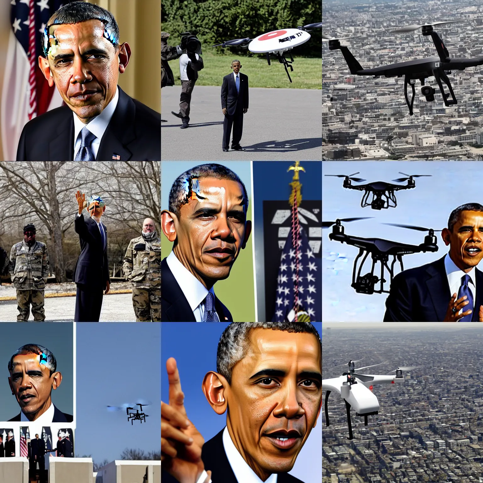 Obama, The Drone King | Stable Diffusion | OpenArt