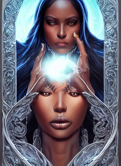 a highly detailed symmetrical full body painting of a | Stable ...