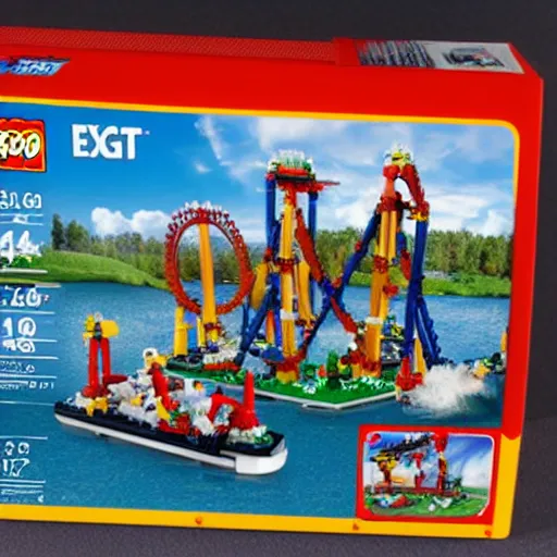 cedar point lego set | Stable Diffusion