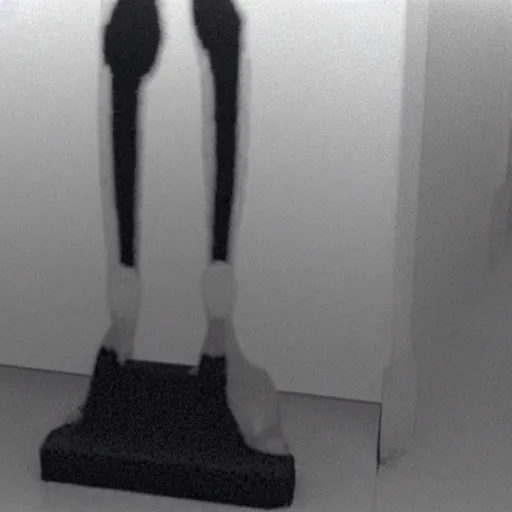 scp robot ghost clown, keter class, grainy black and | Stable Diffusion ...