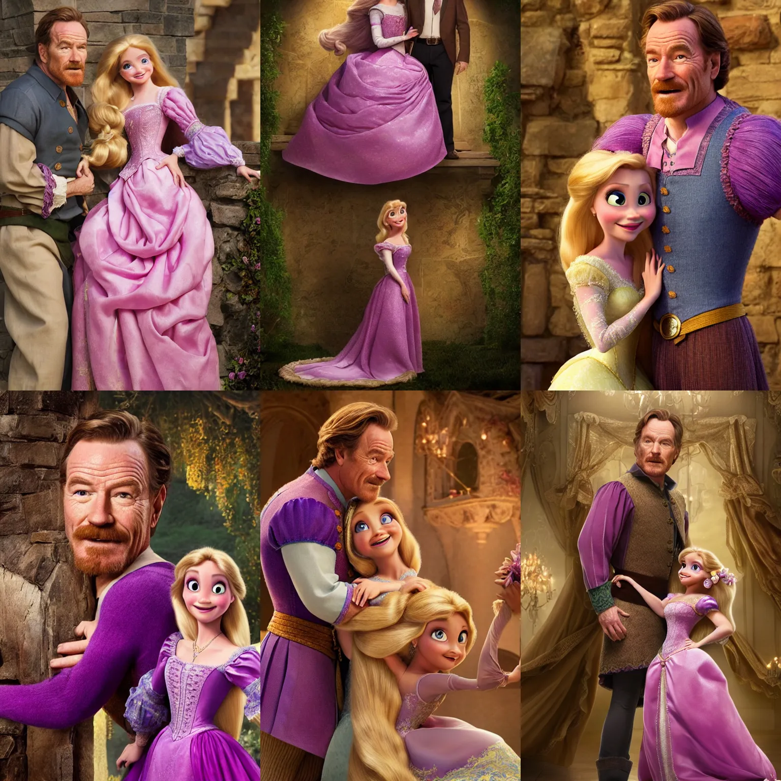 Bryan Cranston as Rapunzel for an upcoming live action | Stable ...