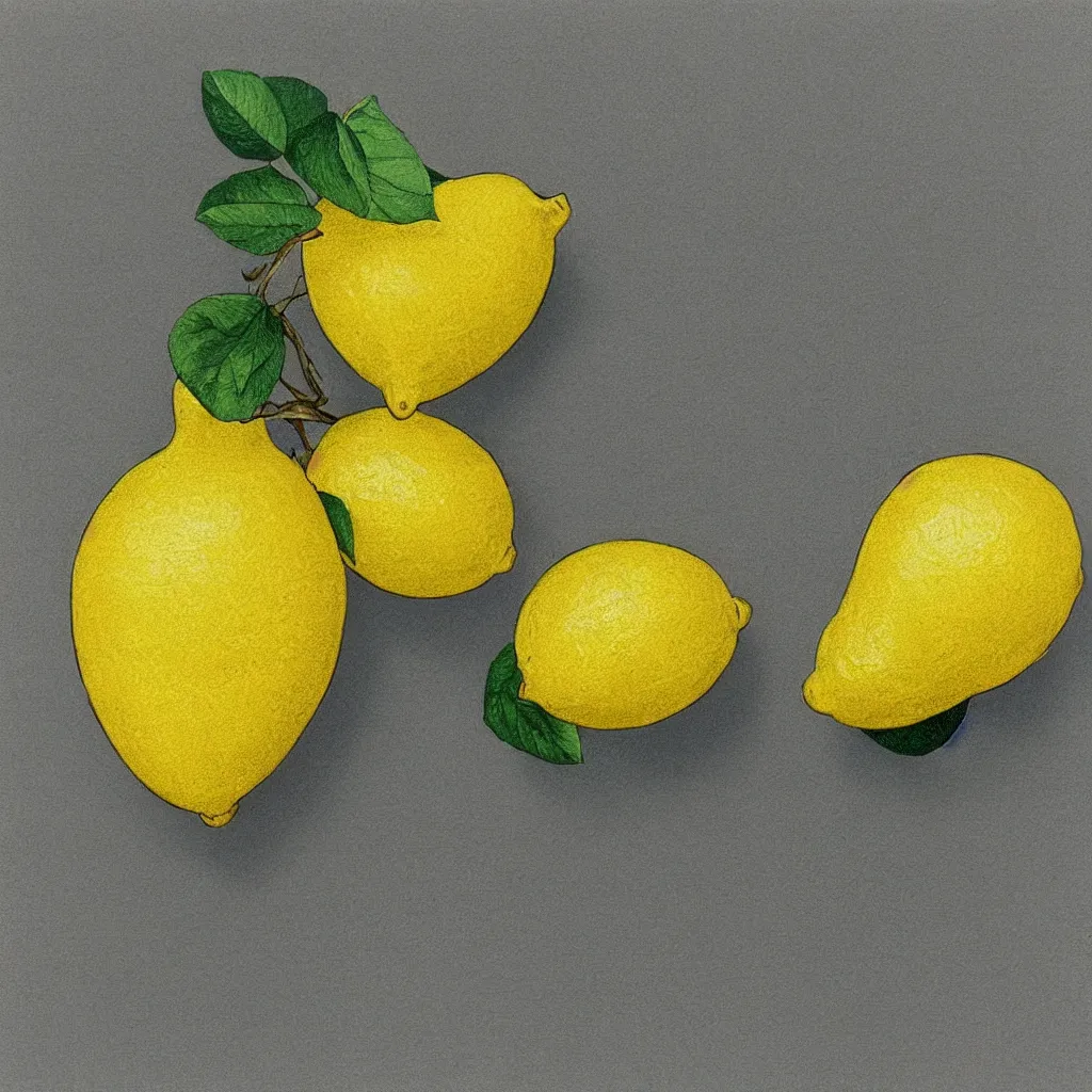 heart shaped lemon, muted pastel colors, muted pastel | Stable ...