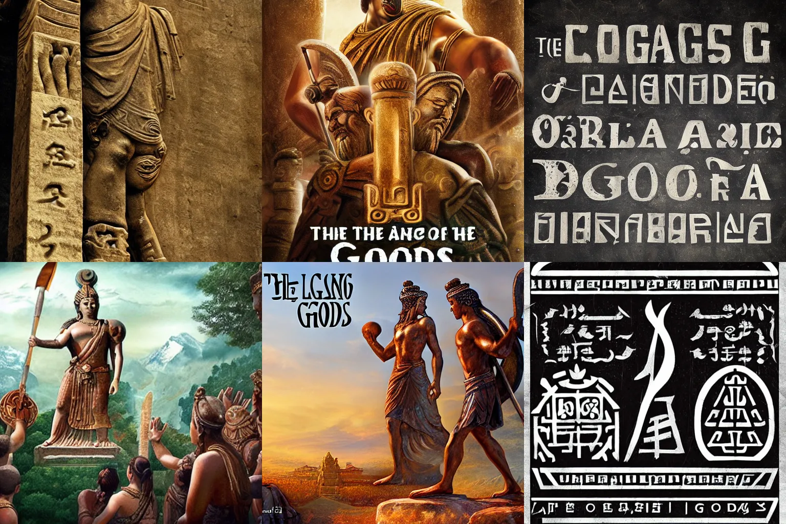 the language of the gods | Stable Diffusion