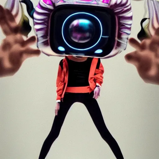 hyperrealistic!! Alien Influencer dancing on tiktok, | Stable Diffusion ...