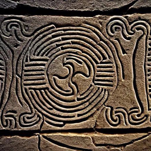 ancient engraving on a wall, 4 k, photography, highly | Stable ...