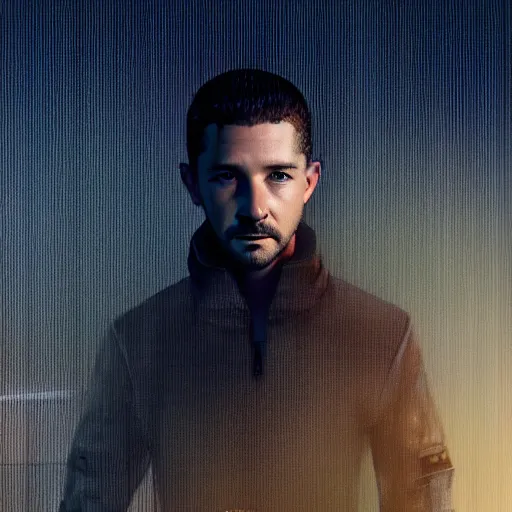 epic cinematic film still of shia labeouf in blade | Stable Diffusion ...