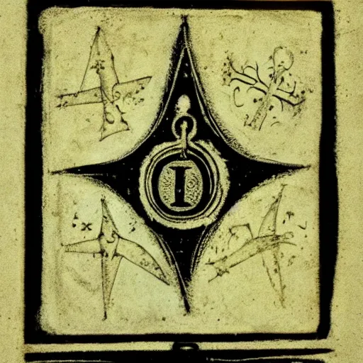 magic protection iconography old book vintage bible | Stable Diffusion ...