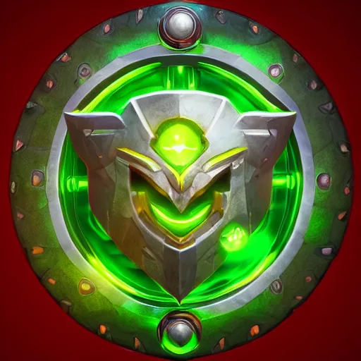 a steampunk shield forged from gold and silver with | Stable Diffusion ...