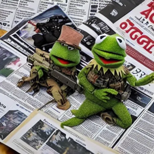 muppets special forces unit, ap photo, war journalism, | Stable ...