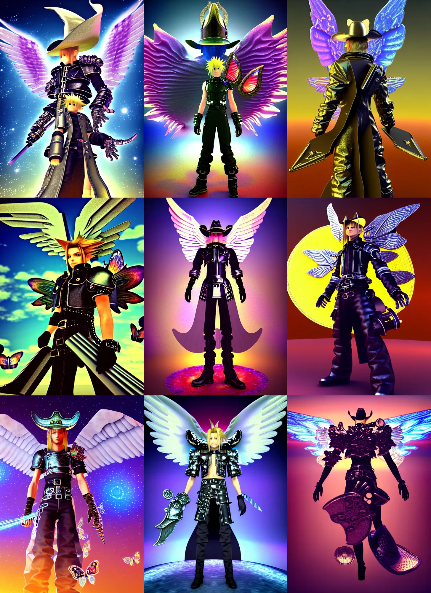 vintage cgi 3 d render by micha klein of chibi cyborg | Stable ...