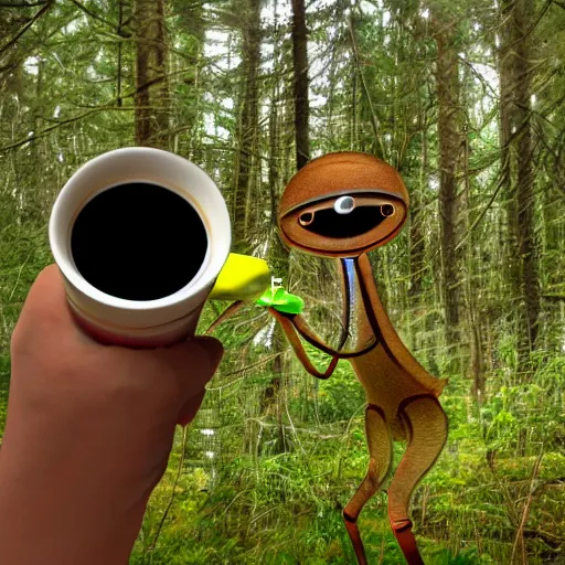 clippy, drinking coffer, in a part, photography, trail | Stable ...