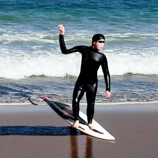 Goth surfer dude | Stable Diffusion | OpenArt