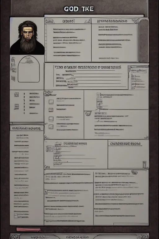 god, character sheet | Stable Diffusion | OpenArt
