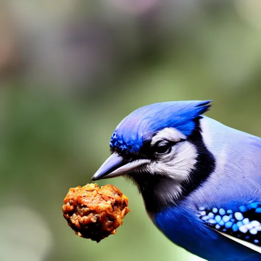 bluejay eating spaghetti and meatballs | Stable Diffusion | OpenArt
