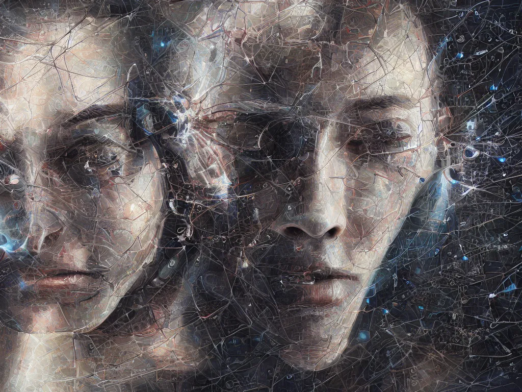 The illustration of artist's future after the creation | Stable ...