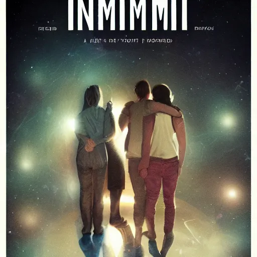 poster for a short film called'liminal'about 4 friends | Stable ...