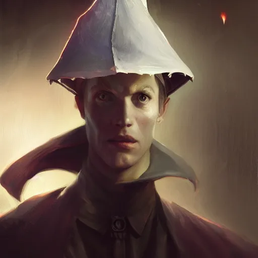 portrait of a derpy vampire with severe strabismus | Stable Diffusion