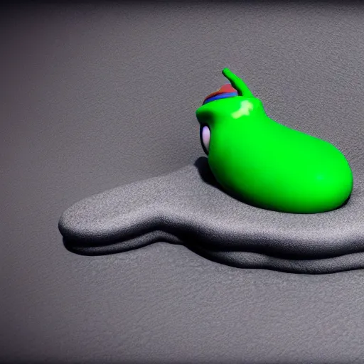a slimy donald trump slug, claymation, octane render, | Stable ...