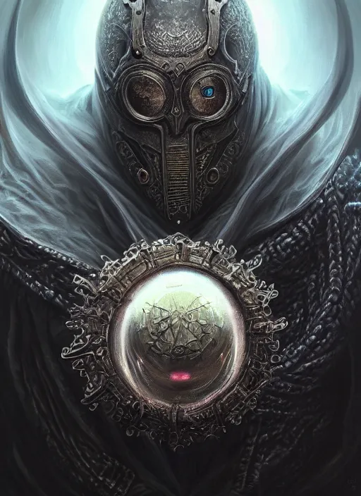 mf doom massive glass eyes, bloodborne boss, occult | Stable Diffusion ...