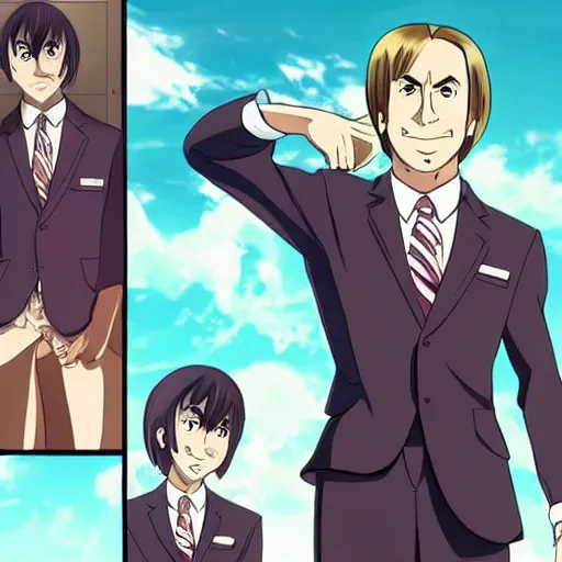 Saul Goodman as an anime character | Stable Diffusion | OpenArt