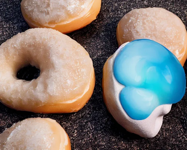 a massive porcelain sculpture of a squashed human face | Stable ...