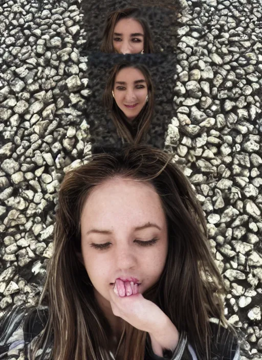 girl selfie with big explosion | Stable Diffusion | OpenArt