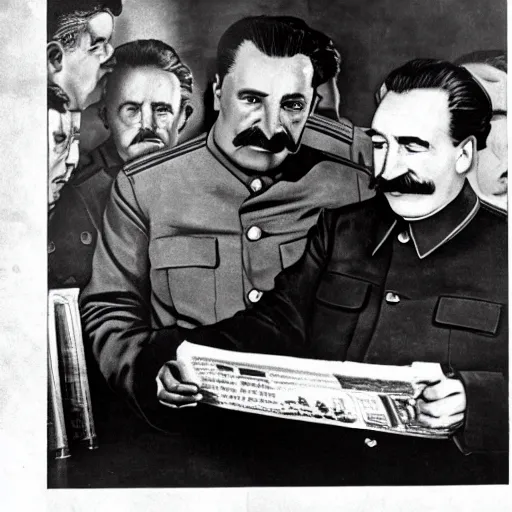 stalin building a pc, newspaper photography, | Stable Diffusion | OpenArt