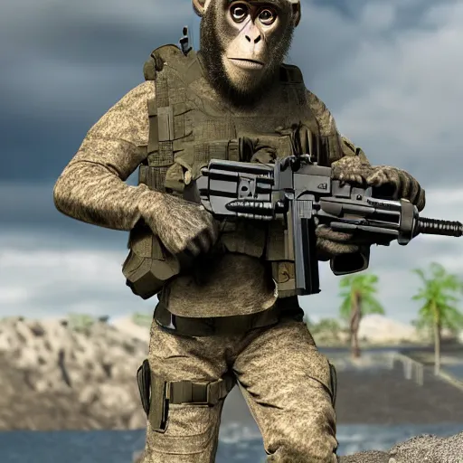 monkey navy seals, 4 k, photorealistic, detailed, | Stable Diffusion ...