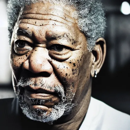 a film still of Morgan Freeman starring as a Gangster, | Stable ...