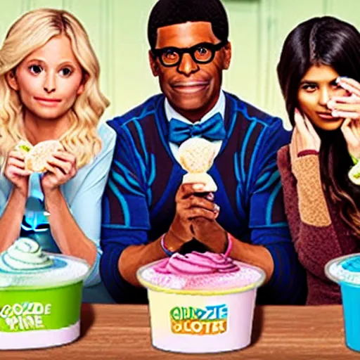 rainbow yogurt from the good place | Stable Diffusion | OpenArt