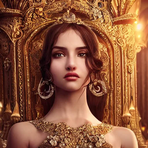 wonderful princess with smooth fair skin, alluring | Stable Diffusion ...