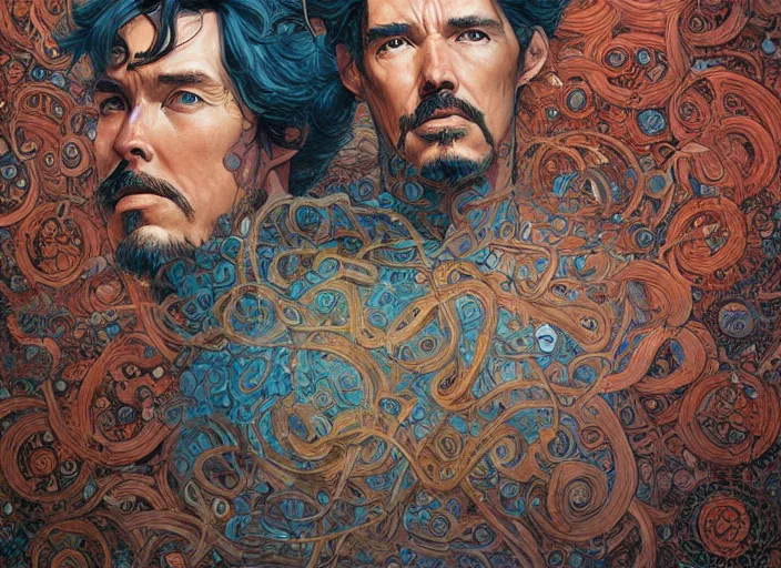 a highly detailed toxic portrait of stephen strange, | Stable Diffusion ...