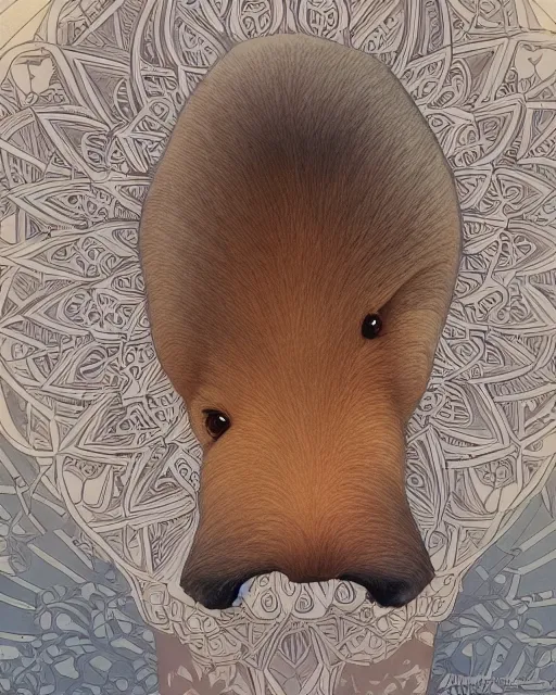 a happy capybara, beautiful shadowing, 3 d shadowing, | Stable ...