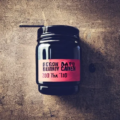 edgy, skeleton, bloody, gym pre - workout container | Stable Diffusion ...