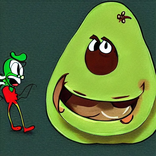 Live avocado dancing, Cuphead’s art style, highly | Stable Diffusion | OpenArt