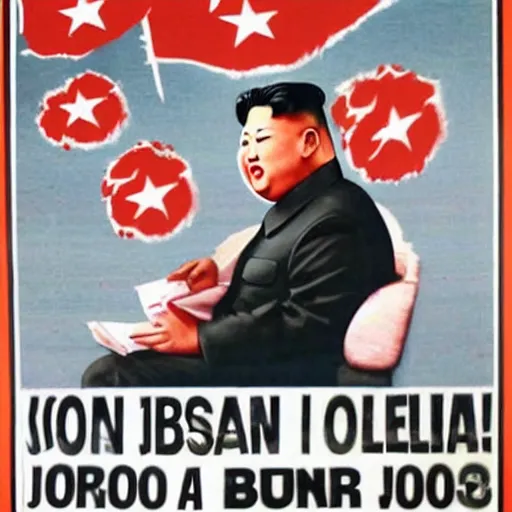 election poster of kim jong un | Stable Diffusion | OpenArt