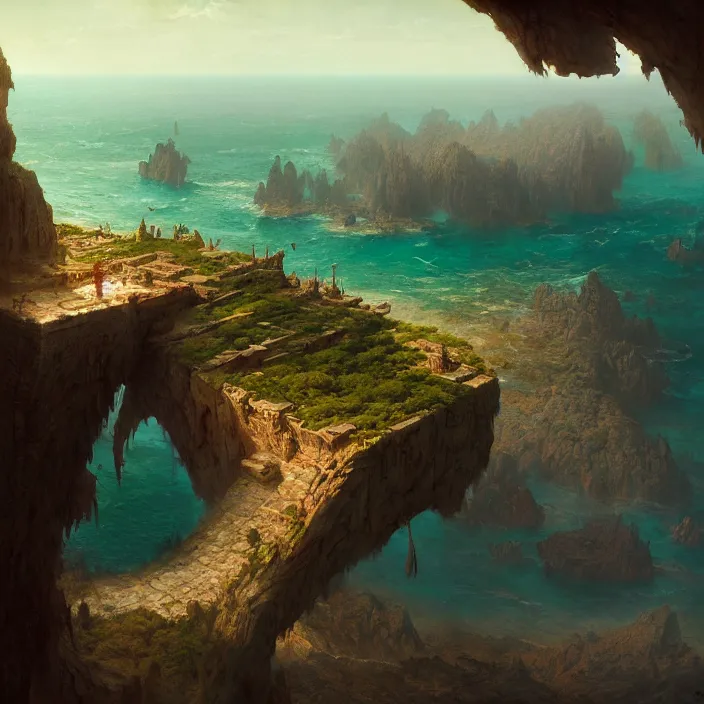 matte painting by marc simonetti, jonathan solter, | Stable Diffusion ...